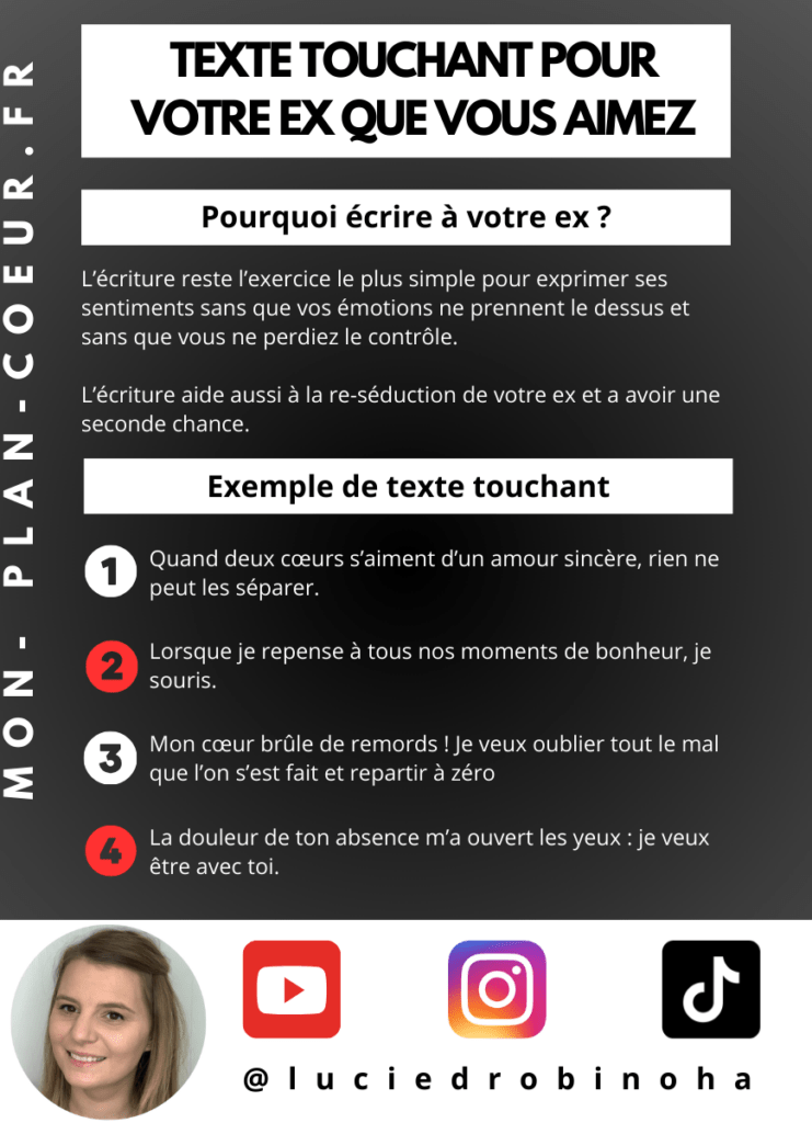 Texte Pour Reconquerir Son Ex