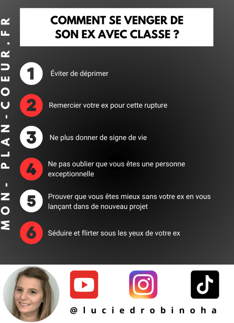 La technique infaillible pour se venger de son ex (avec classe)